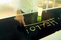 Pressure Sensitive Table Lights Up, Is Thin - Decor Report